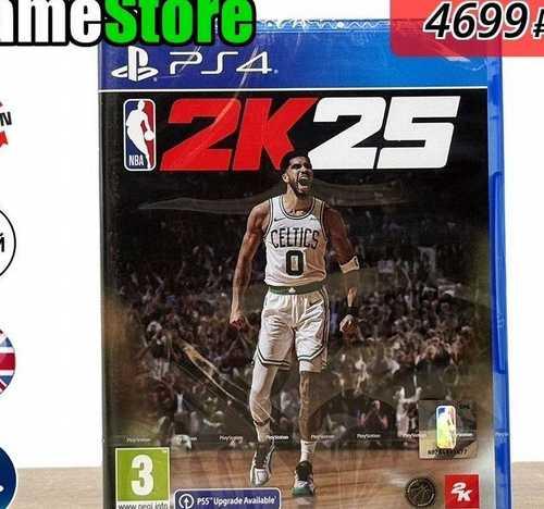 NBA 2K25 Английская версия PS4 Новый