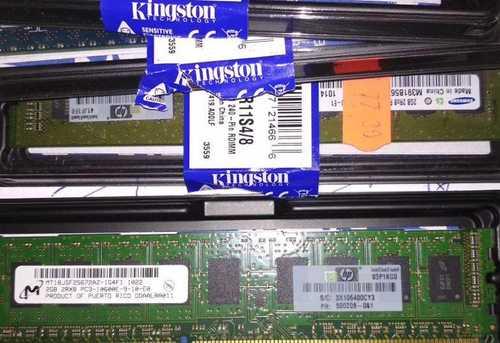 Серверная память DDR3 2Gb ECC