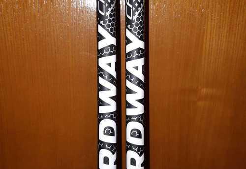 Лыжные палки Nordway Carbon, 150 см.как новые