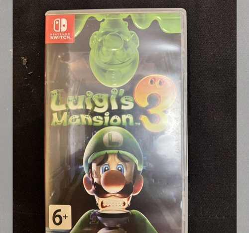 Игра Luigi's Mansion 3 Switch