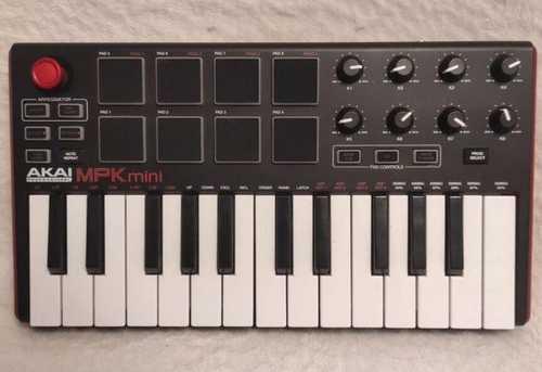 Midi- клавиатура Akai Pro MPK mini MK2