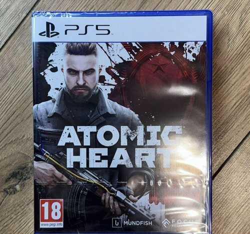 Диск atomic heart ps5 новый