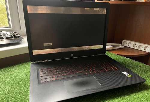 Игровой ноутбук 17.3" HP Omen 17-w206ur, 32 ГБ, Core i7-7700HQ, GeForce GTX 1070 8 ГБ