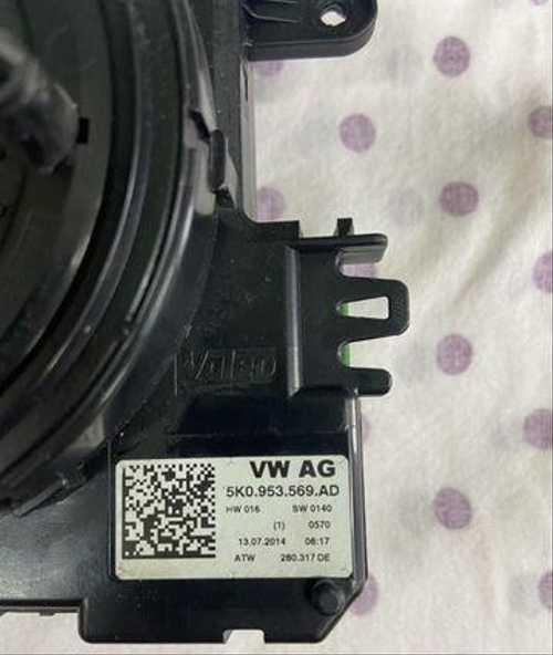 Подрулевой шлейф volkswagen jetta6