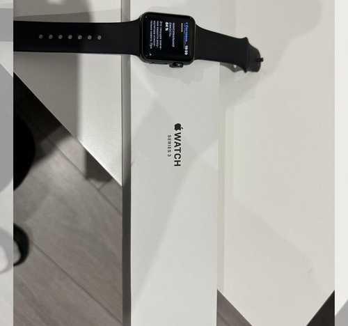 Часы apple watch 3 38 mm б/у