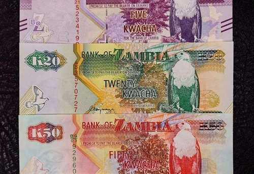 Банкноты Замбии