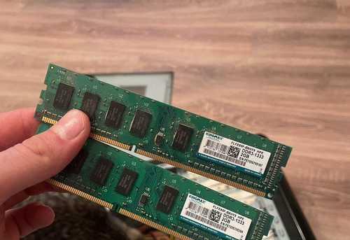 Оперативная память ddr 3 по 2gb