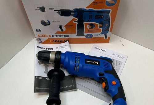 Ударная дрель Dexter 900ID2.5, 900 Вт (T19038)