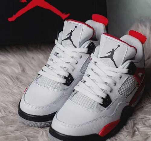 Air Jordan 4 Retro Red Cement