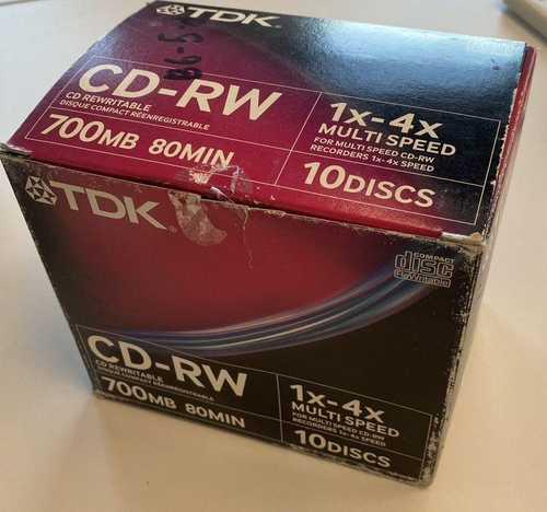 CD-RW TDK Болванки