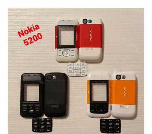 Nokia 5200 корпус с кнопками