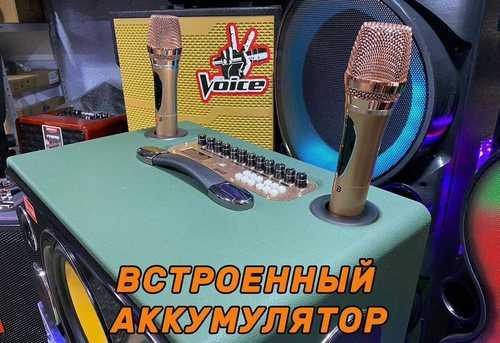 Колонка baab 1000 с караоке и микрофоном