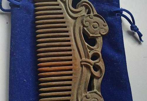 Расческа гребень из сандалового дерева