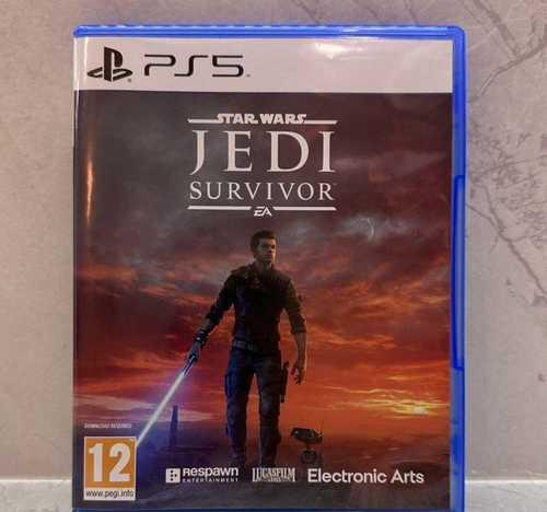 Диск Star Wars Jedi Survivor PS5 бу