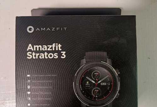 Amazfit stratos 3 смарт часы xiaomi