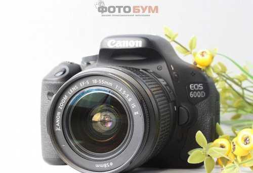 Фотоаппарат Canon 600D kit 18-55 IS IIl