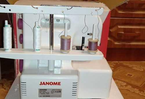 Швейная машина оверлок janome 793D