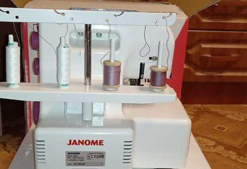 Швейная машина оверлок janome 793D