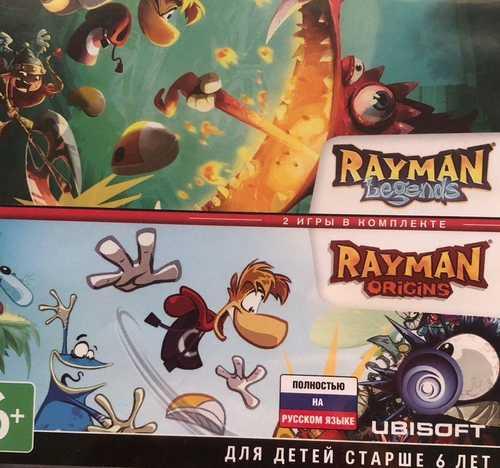 Rayman Legends / Rayman Origins (PS3, бу)