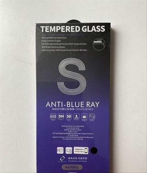 3D, 9H, anti-blue стекло remax 7plus, 8 plus