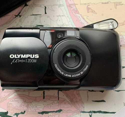 Olympus Mju Zoom 70 плёночный фотоаппарат