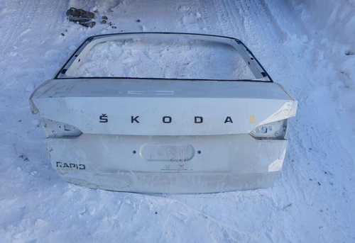 Крышка багажника Skoda rapid 2