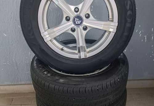 205/65/16 Kumho Solus sa01 Б/У диски 6,5JET38