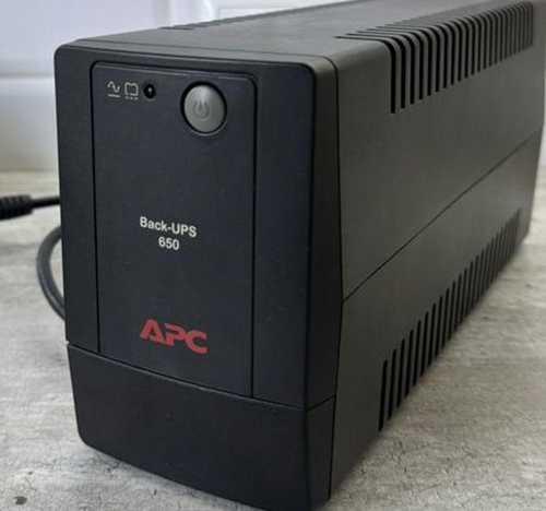 Ибп бесперебойник APC back-ups 650