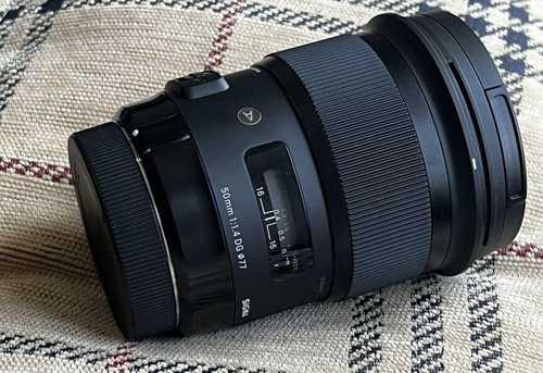 Sigma 50mm 1.4 ART Canon Идеал
