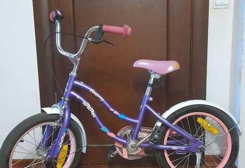 Велосипед stern 16 см для девочки