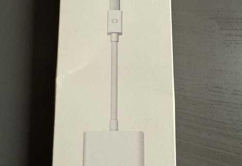 Переходник видиоадапиер Apple mini displayport