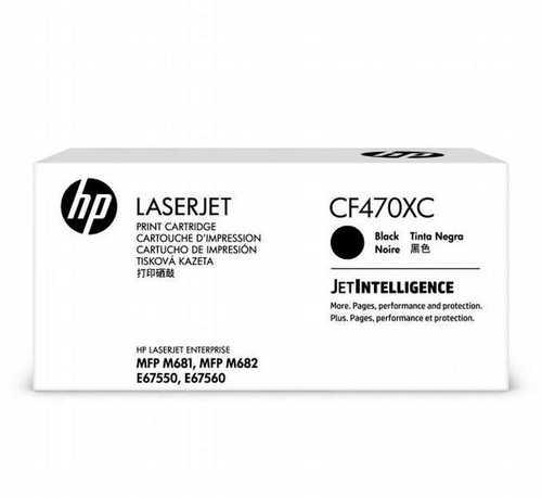 HP CF470XC картридж черный (без коробки и пакета)