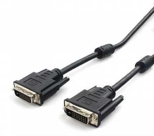 Кабель DVI-D dual link Cablexpert CC-dvi2l-BK-6, 2