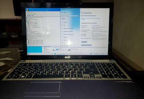 Игровой ноутбук Acer i5/8gb/gt540