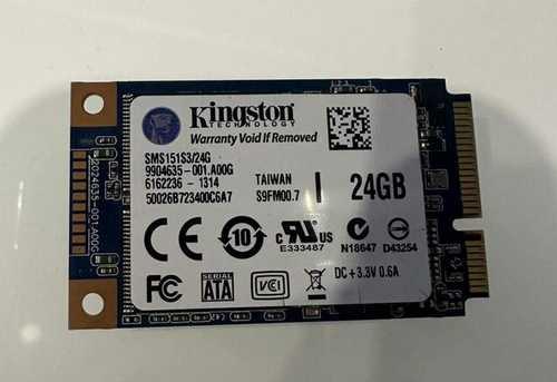 SSD MSata 24 гб Kingston