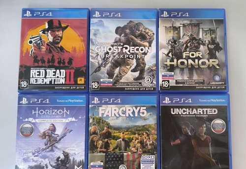 Игры для ps4 ghost recon breakpoint, far cry 5