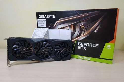 Видеокарта GTX 1660 Super Gaming гарантия днс