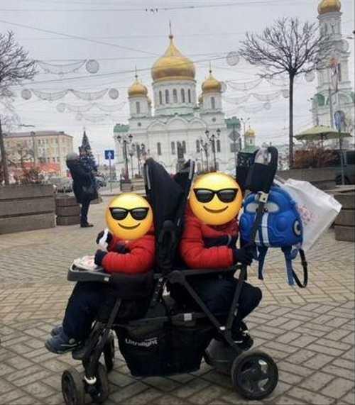 Коляска для погодок Joovy Caboose Ultralight