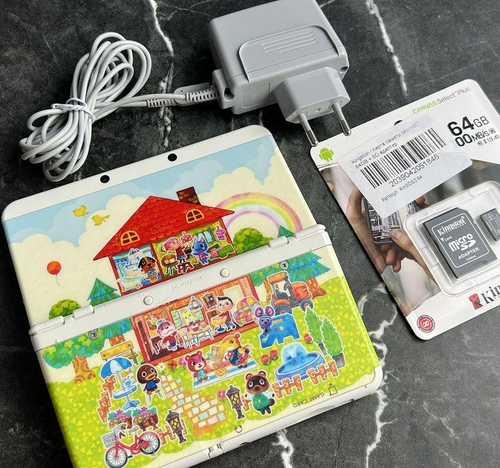 Nintendo New 3ds animal crossing прошита 120 игр