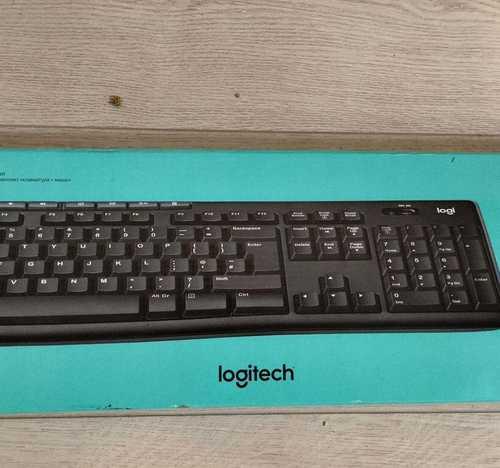 Клавиатура+мышь беспроводная logitech mk270