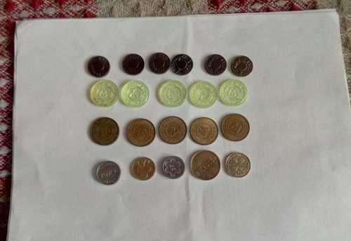 Жетоны- обмен на монеты