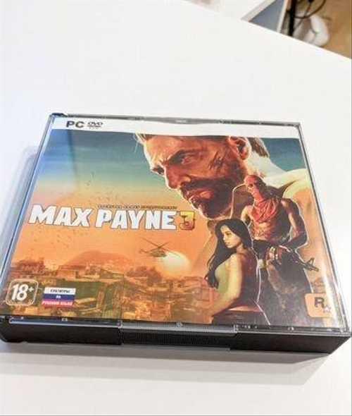 Игра Max Payne 3 лицензия, 4 DVD PC