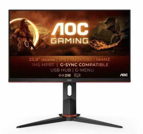 Монитор AOC 24G2U/BK 144Hz