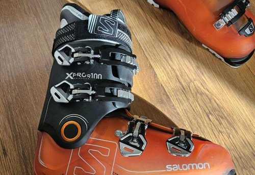 Горнолыжные ботинки Salomon x pro r100 почти новые