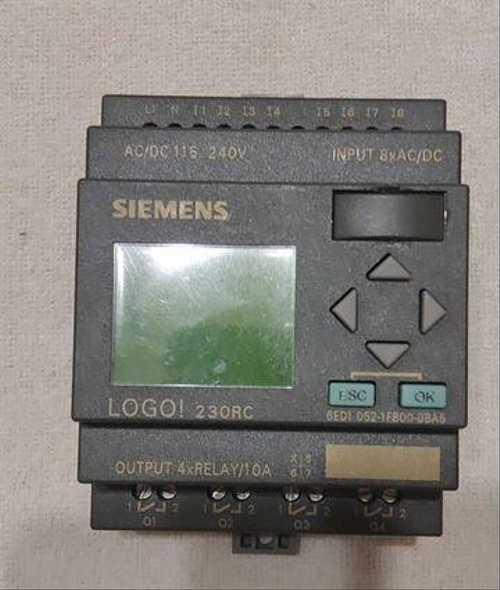 Программируемое реле Siemens logo 230RC