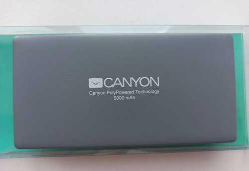 Внешний аккумулятор Canyon 5000 mAh