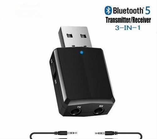 USB Bluetooth 5,0 передатчик приемник AUX