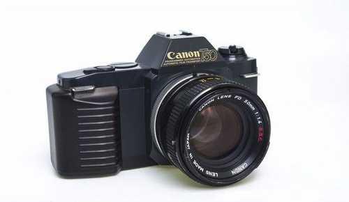 Canon T50 + Canon FD 50mm f1.4 S.S.C