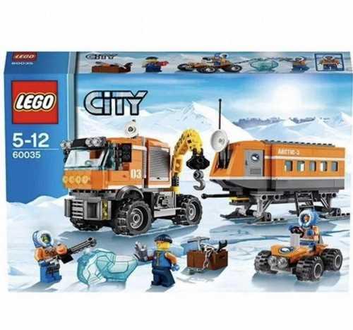 Lego City 60035 Оригинал Арктическая станция