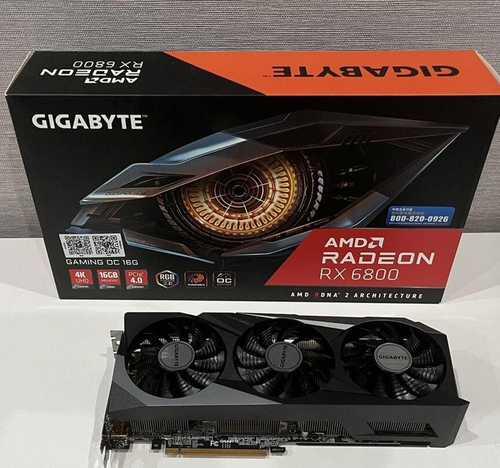 Видеокарта amd radeon rx 6800